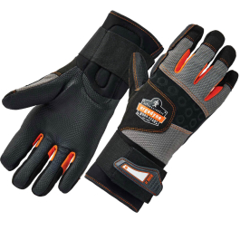 Ergodyne® ProFlex™ 9012 Certified Anti-Vibration Gloves + Wrist Support ...