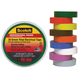3M 35 Color Code Electrical Tape